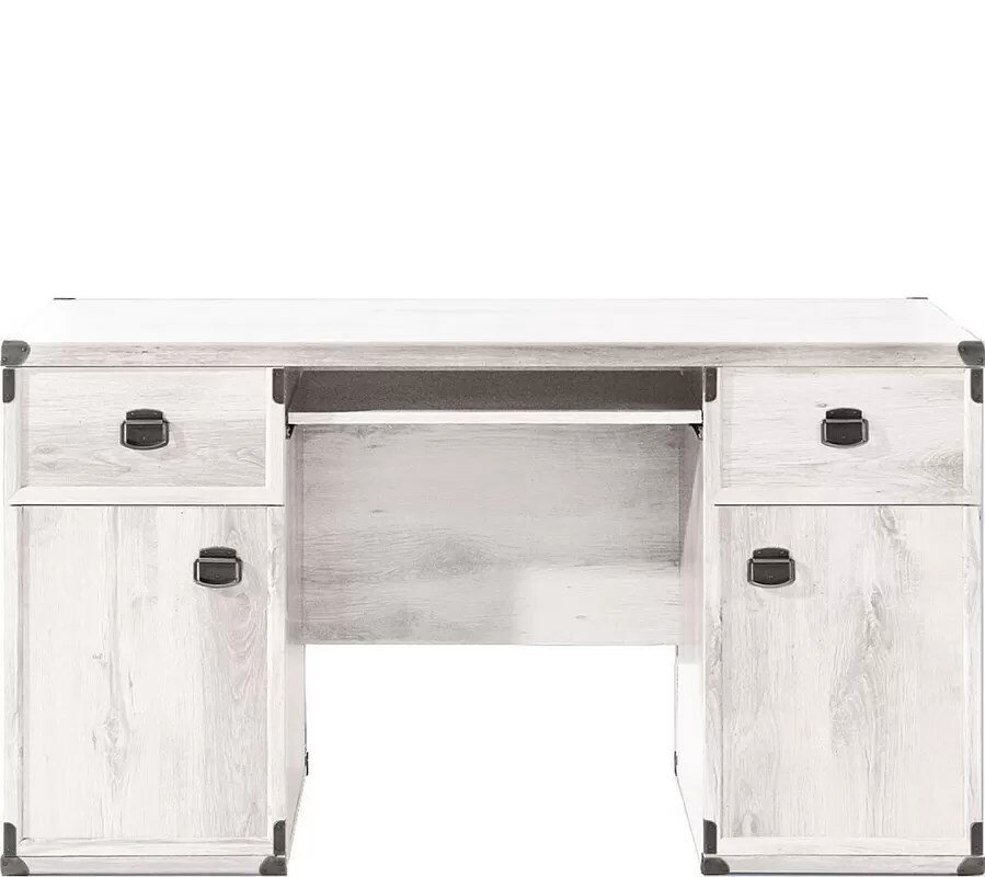 BRW Стол письменный Индиана JBIU2D2S сосна каньон