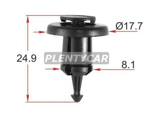 Клипса крепежная Nissan Renault ST-KE-362 Sat