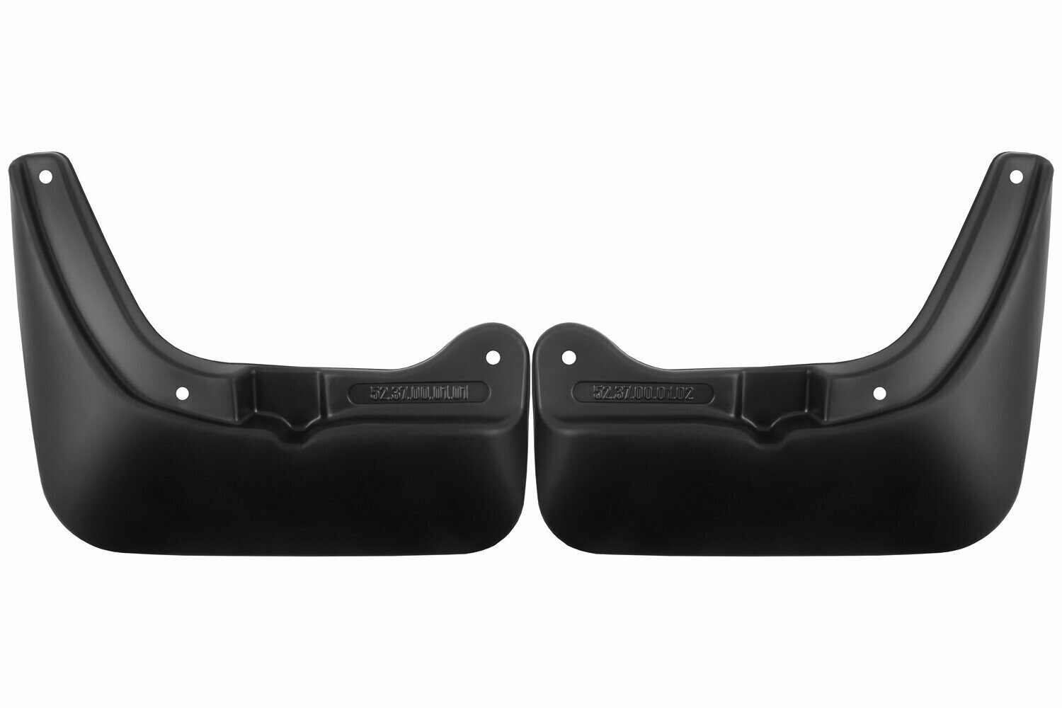 Брызговики передние LADA Vesta SW Cross, 2017-, 2 шт.(optimum) в пакете FROSCH. NLF.52.37. F12