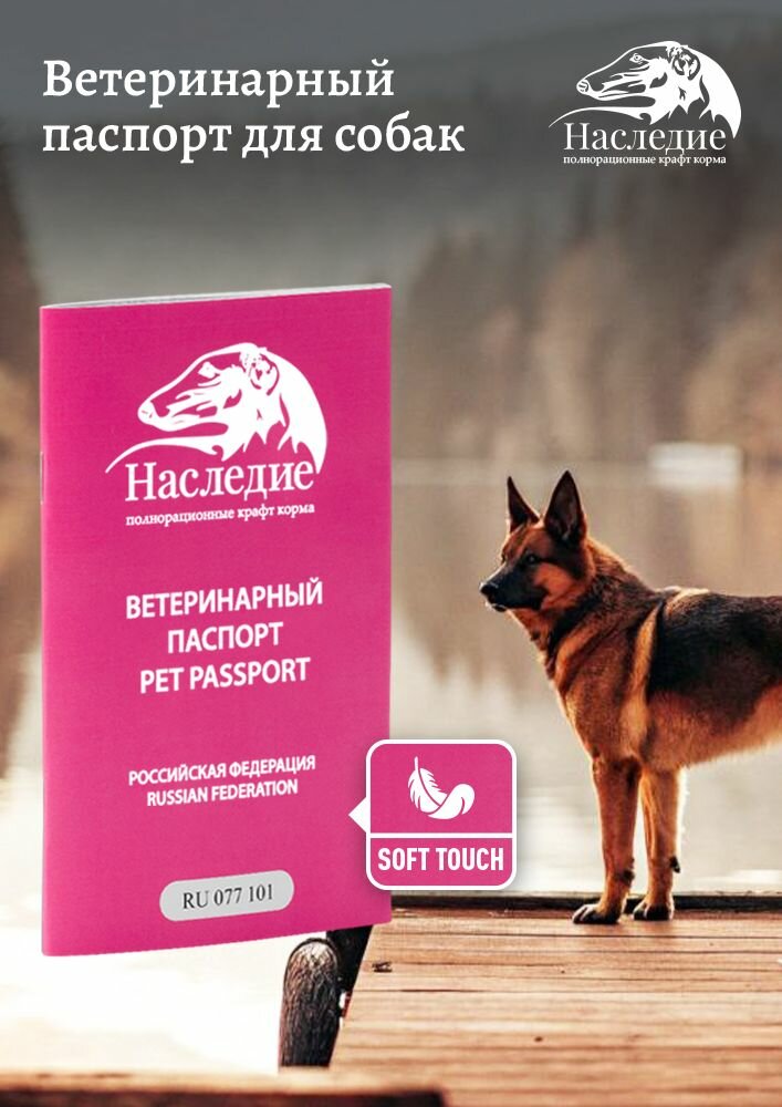 Ветеринарный паспорт для собак. Международный.