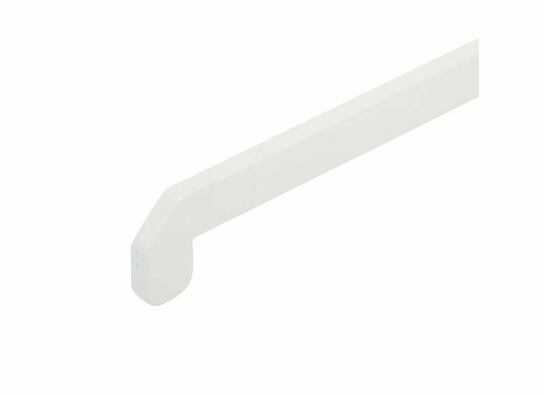 Заглушка торцевая Bauset Lux-40, для ПВХ подоконников, белая