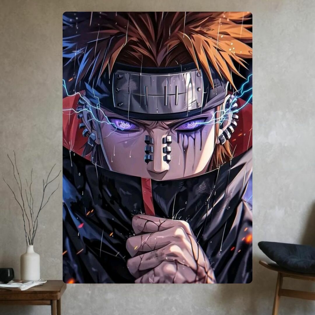 Картина на металле (аниме - Наруто), Пейн, 20*30см