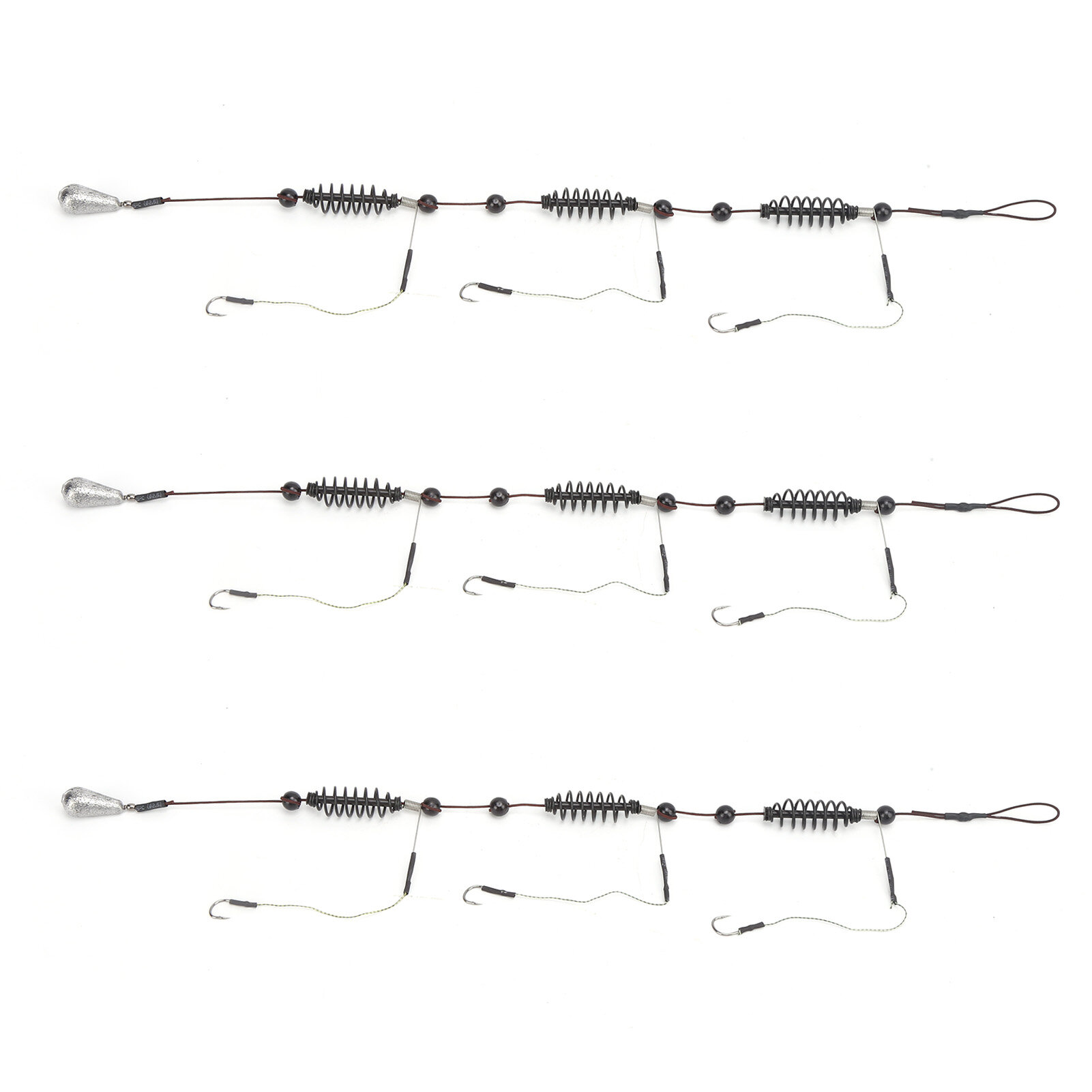 3 шт./комплект искусственных приманок, рыболовных крючков, клетки-ловушки и кормушки для рыбы, 25 г