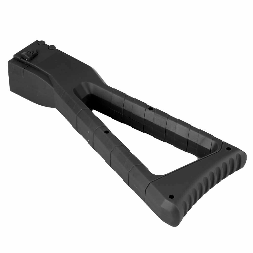 Toy Gun Tail Bracket Black Plastic 270*45*115mm 107-110g Outdoor Shooting Game Accessory 1 Piece