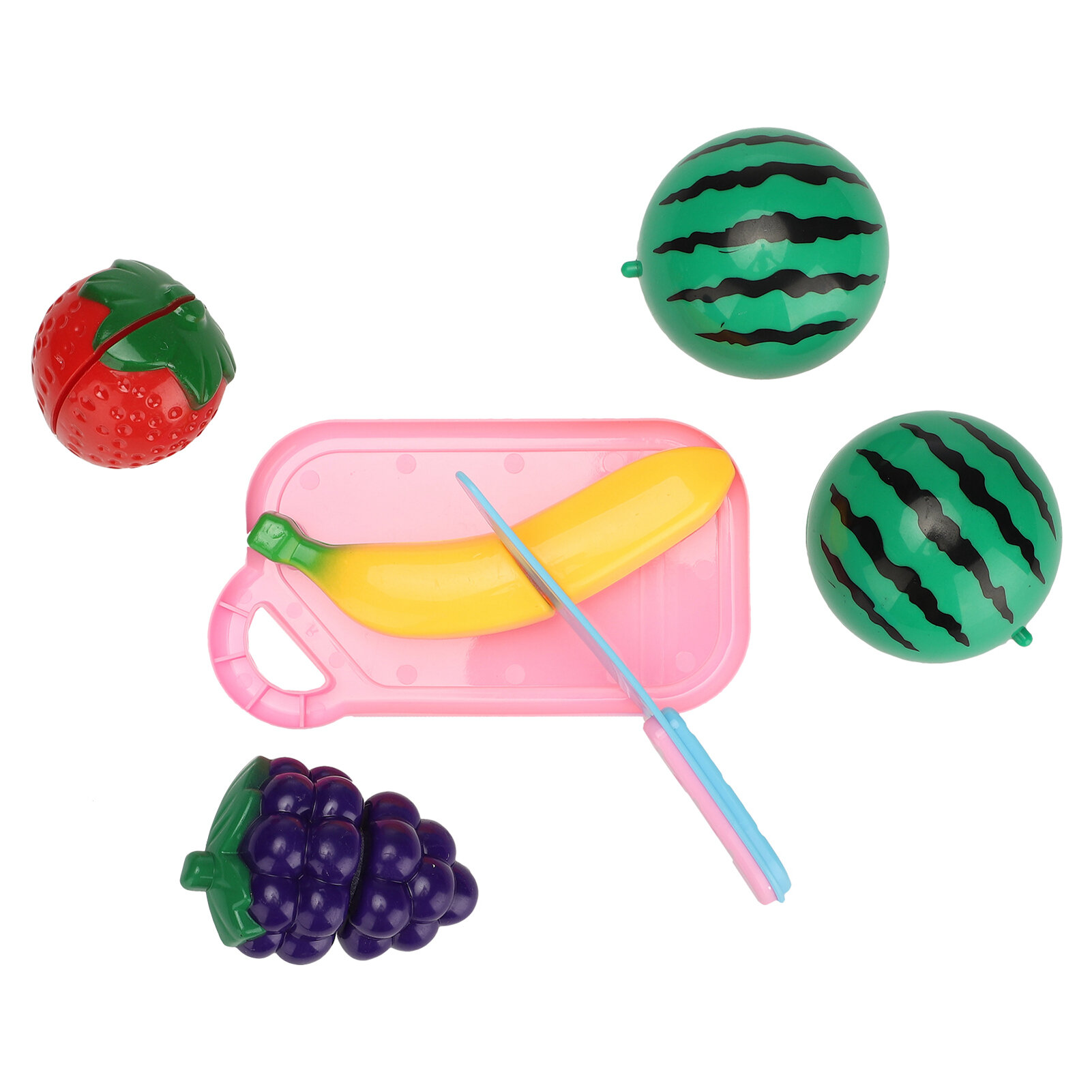 Детские игрушки для резки фруктов, пластиковая кухня, ролевые игры, набор игрушек для резки фруктов для малышей, версия с клубникой