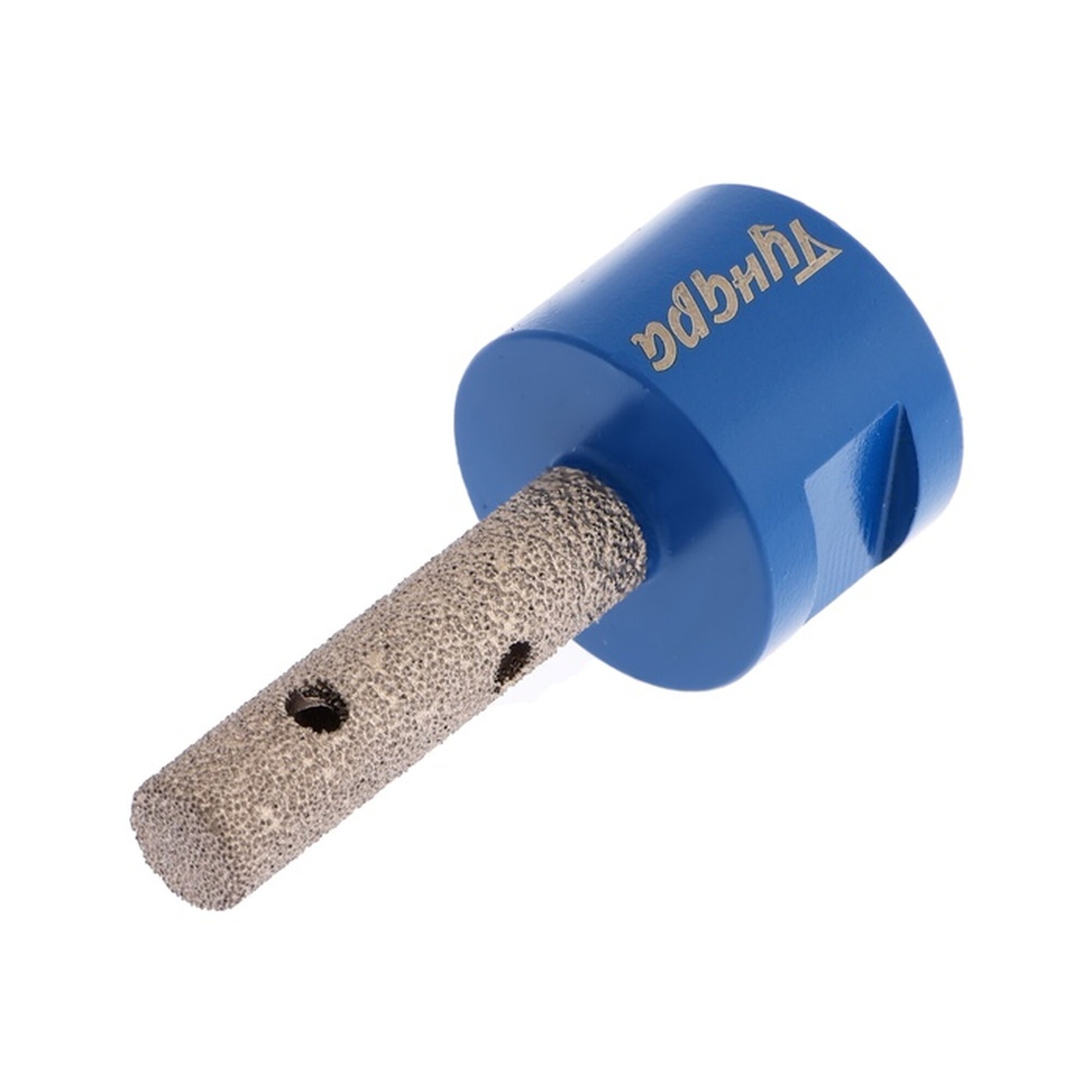 Фреза алмазная цилиндрическая тундра, по камню, кафелю и керамограниту, 10 х 40 мм, М14