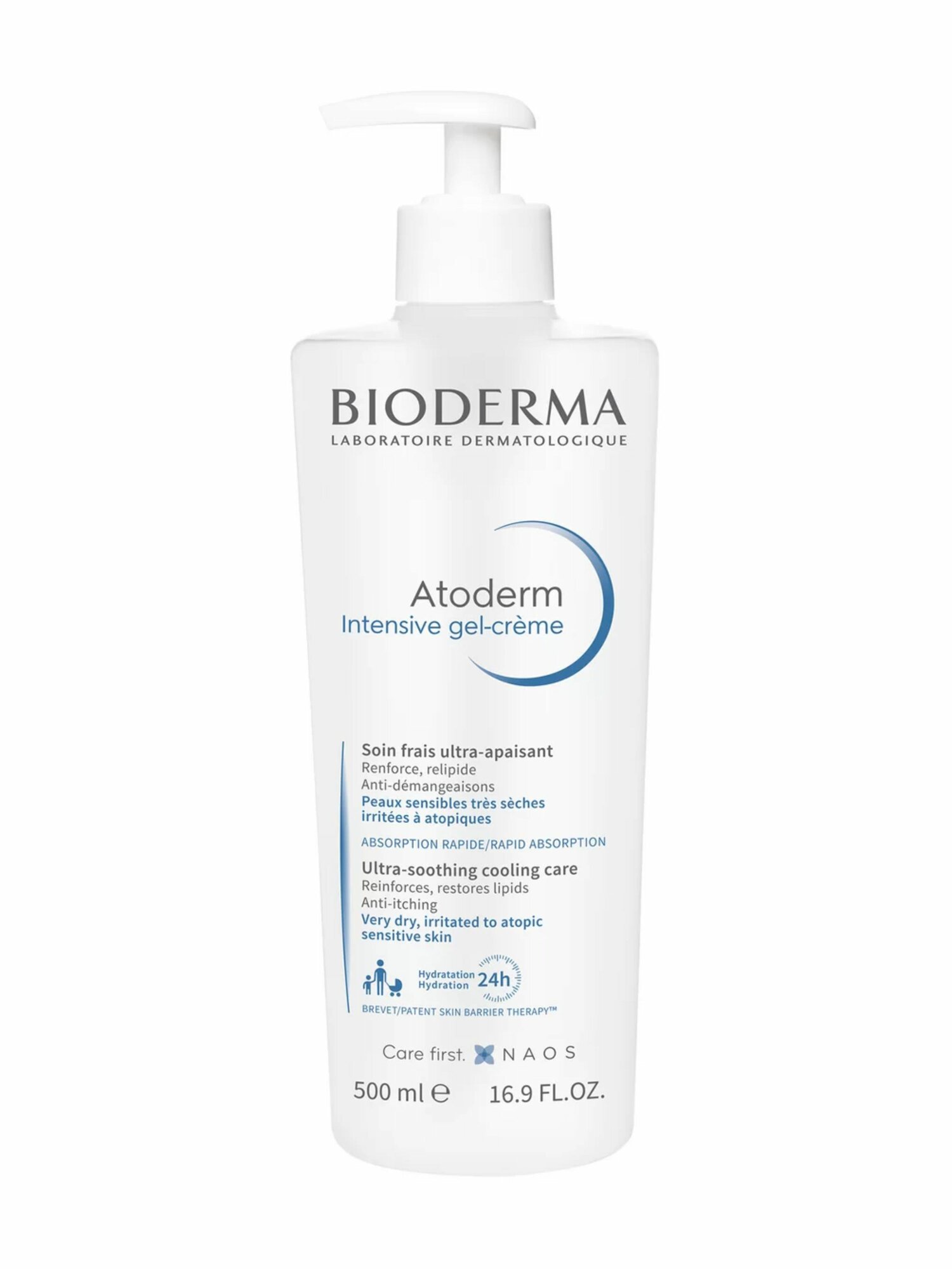 BIODERMA Гель-крем для лица и тела Atoderm Intensive Gel-Cream (500 мл)