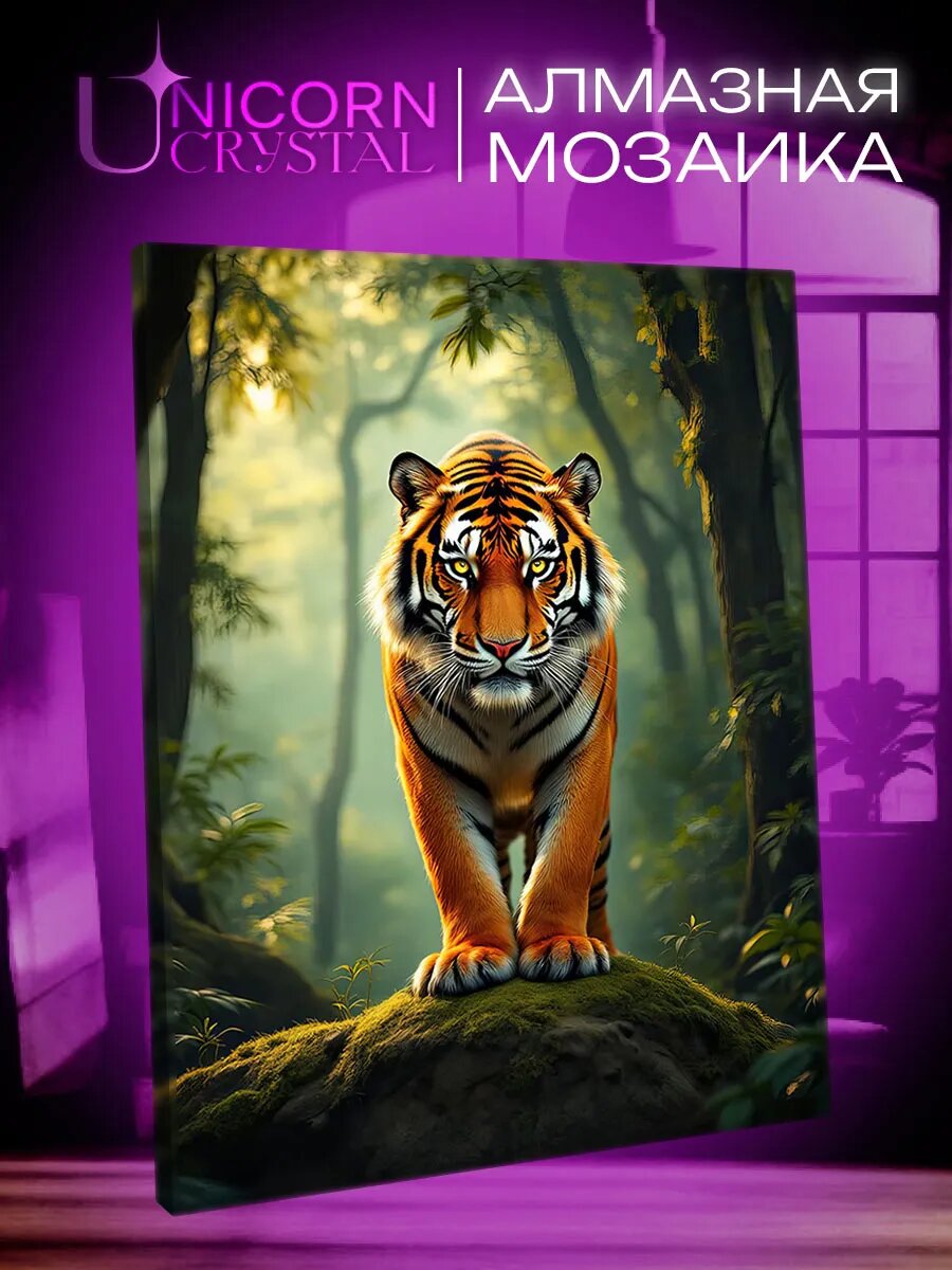 Алмазная мозаика Тигр