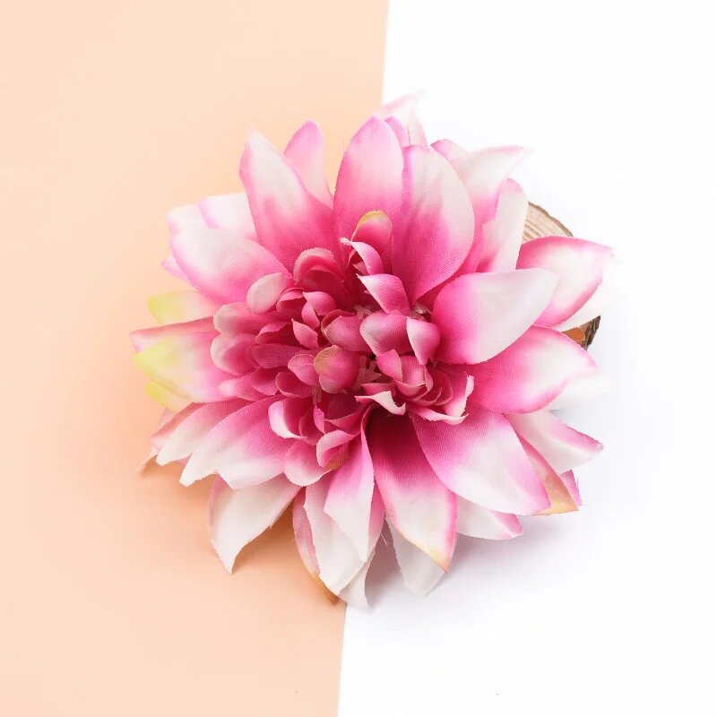 10 шт. 10 см искусственные растения декоративные цветы шелковая гербера украшение на день Святого Валентина для дома свадьба Diy венок искусственная брошь тычинка, 10 Pieces, Розовый