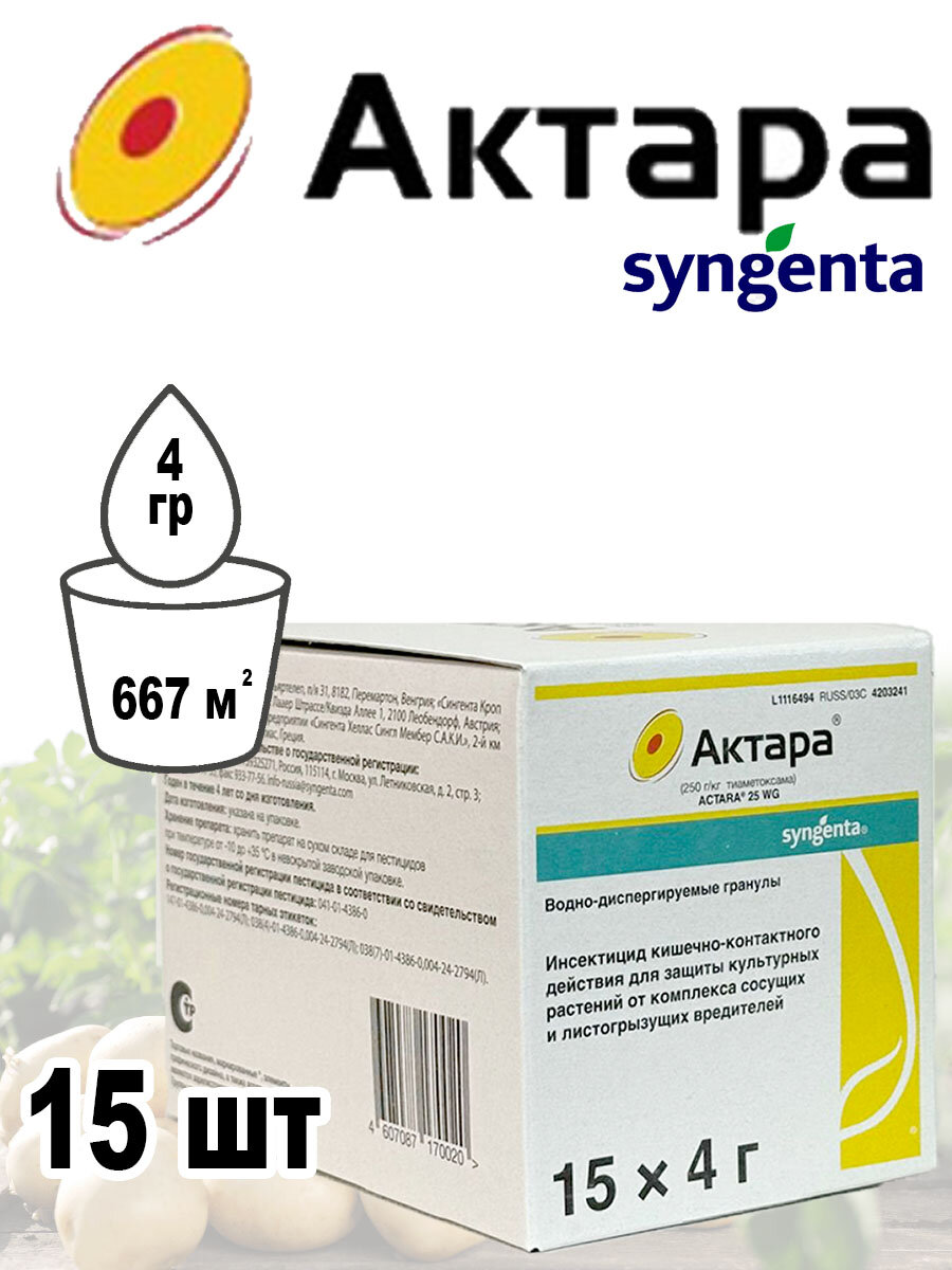 Удобрение Актра