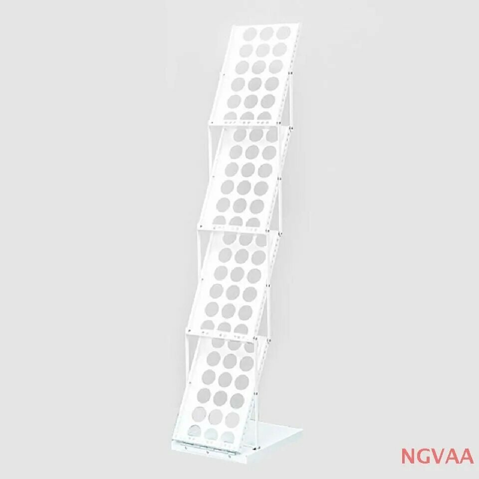 Стойка для буклетов А4 напольная Торгстойка, Складной Буклетница стойка NGVAA.