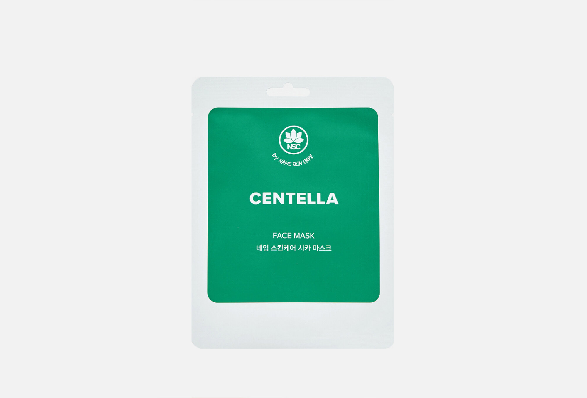 Тканевая маска для лица с Центеллой Азиатской NAME SKIN CARE Sheet Face Mask CENTELLA