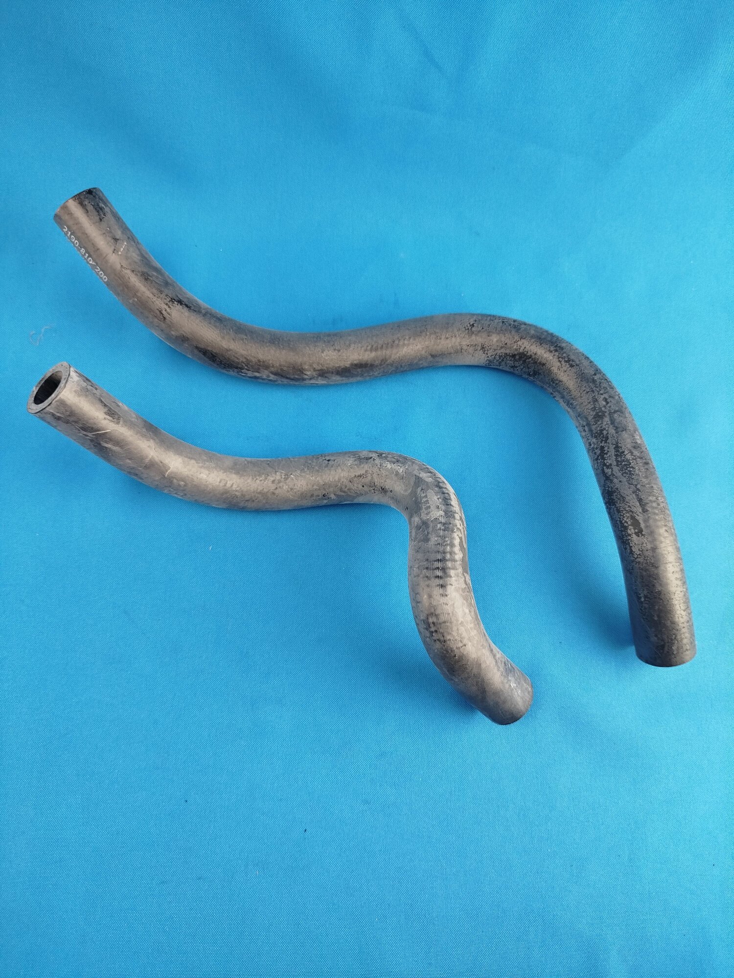 Патрубки радиатора (к-т) "LUZAR" для а/м Гранта, Калина 2, Datsun on-Do (2шт)