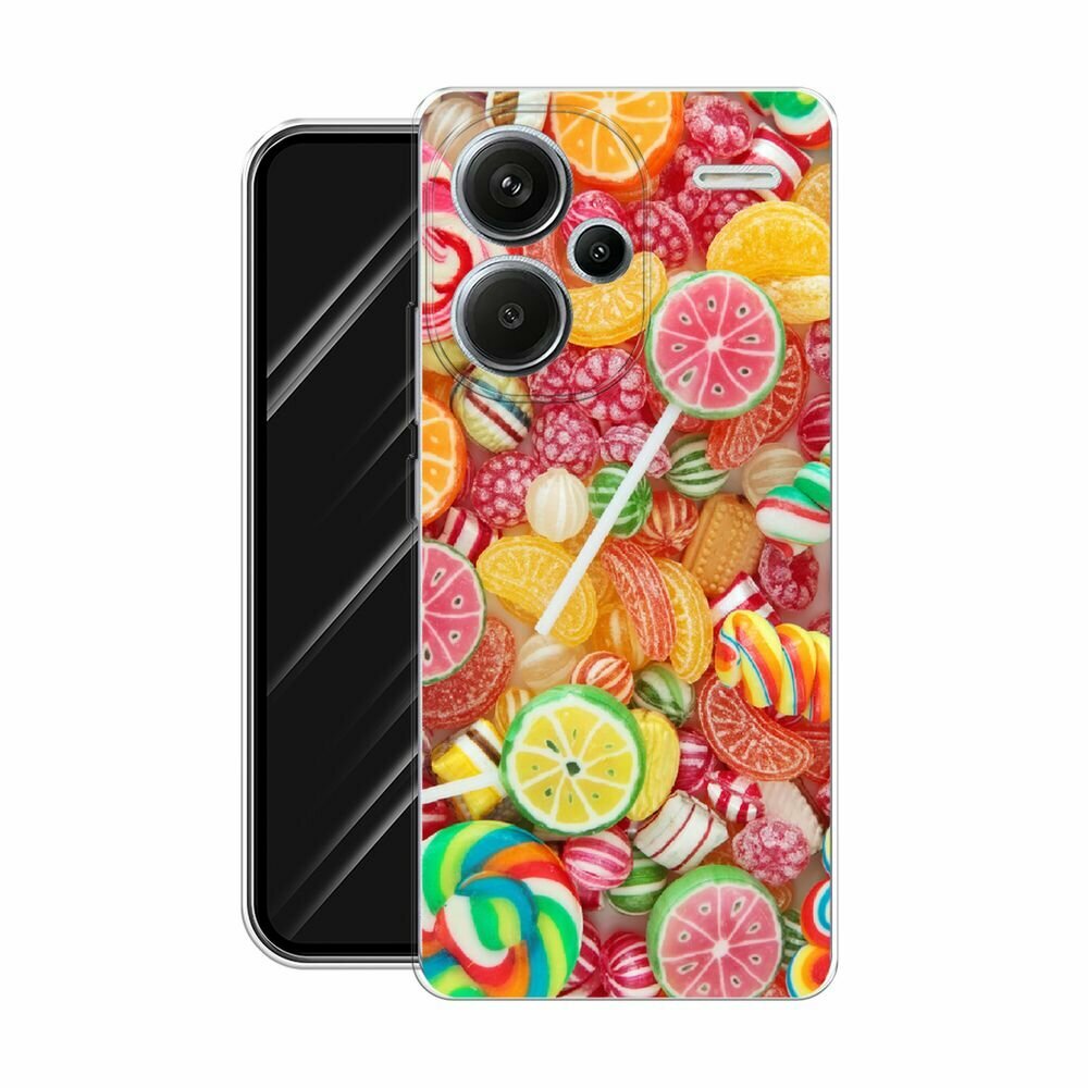 Чехол на Xiaomi Redmi Note 13 Pro+ / Сяоми Редми Нот 13 Про + с принтом Вкусняшки — фото 1