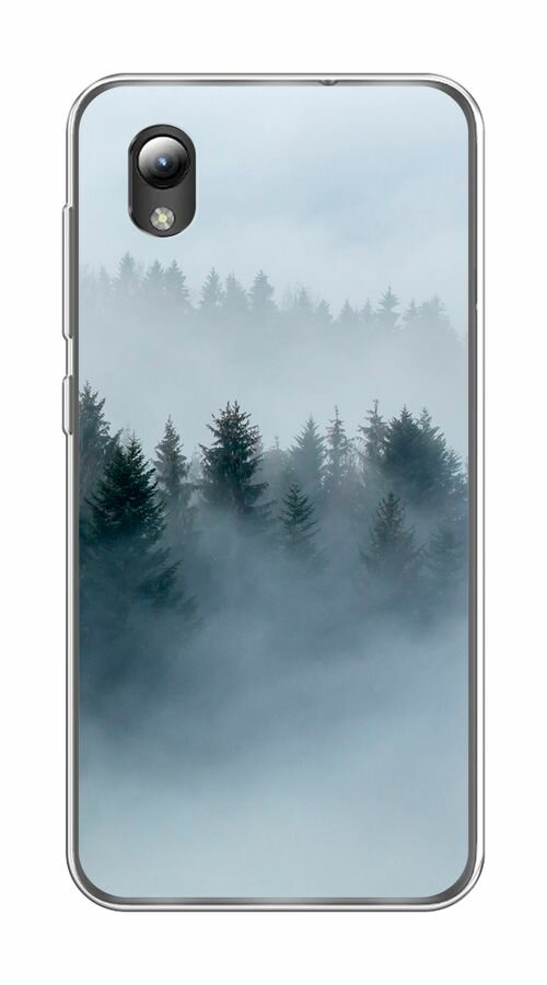Чехол на ZTE Blade L8/A3 (2019)/A31 lite / ЗТЕ Блэйд L8/A3/A31 Лайт с принтом "Лес в тумане"