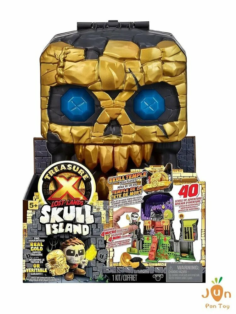 Игрушка Moose Treasure "Skull Island", ПВХ, для детей, 30 см