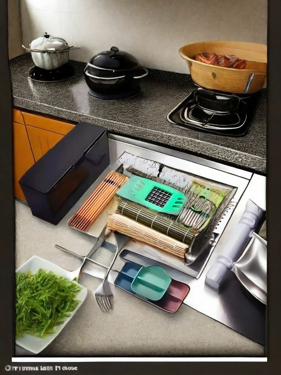 Набор для суши и роллов в домашних условиях