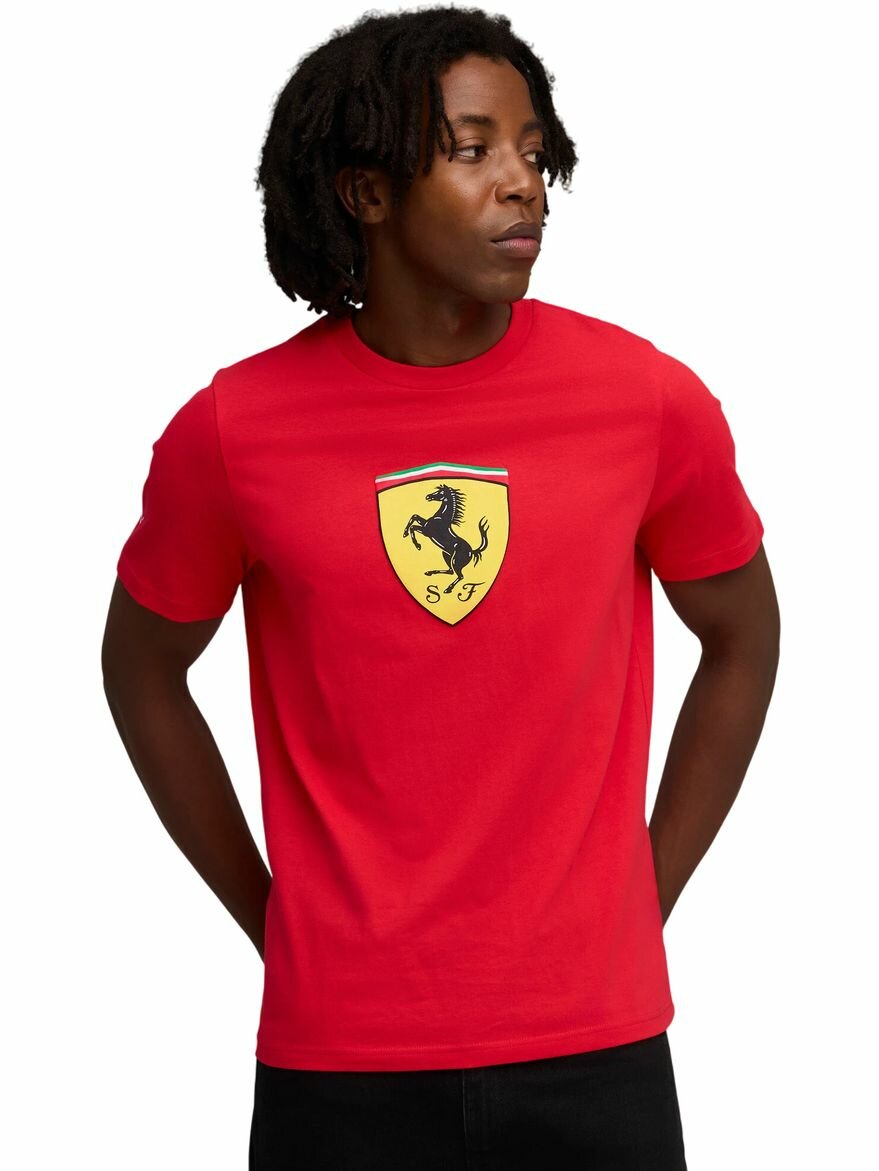 Футболка спортивная Ferrari Sportswear Colored Shield Tee