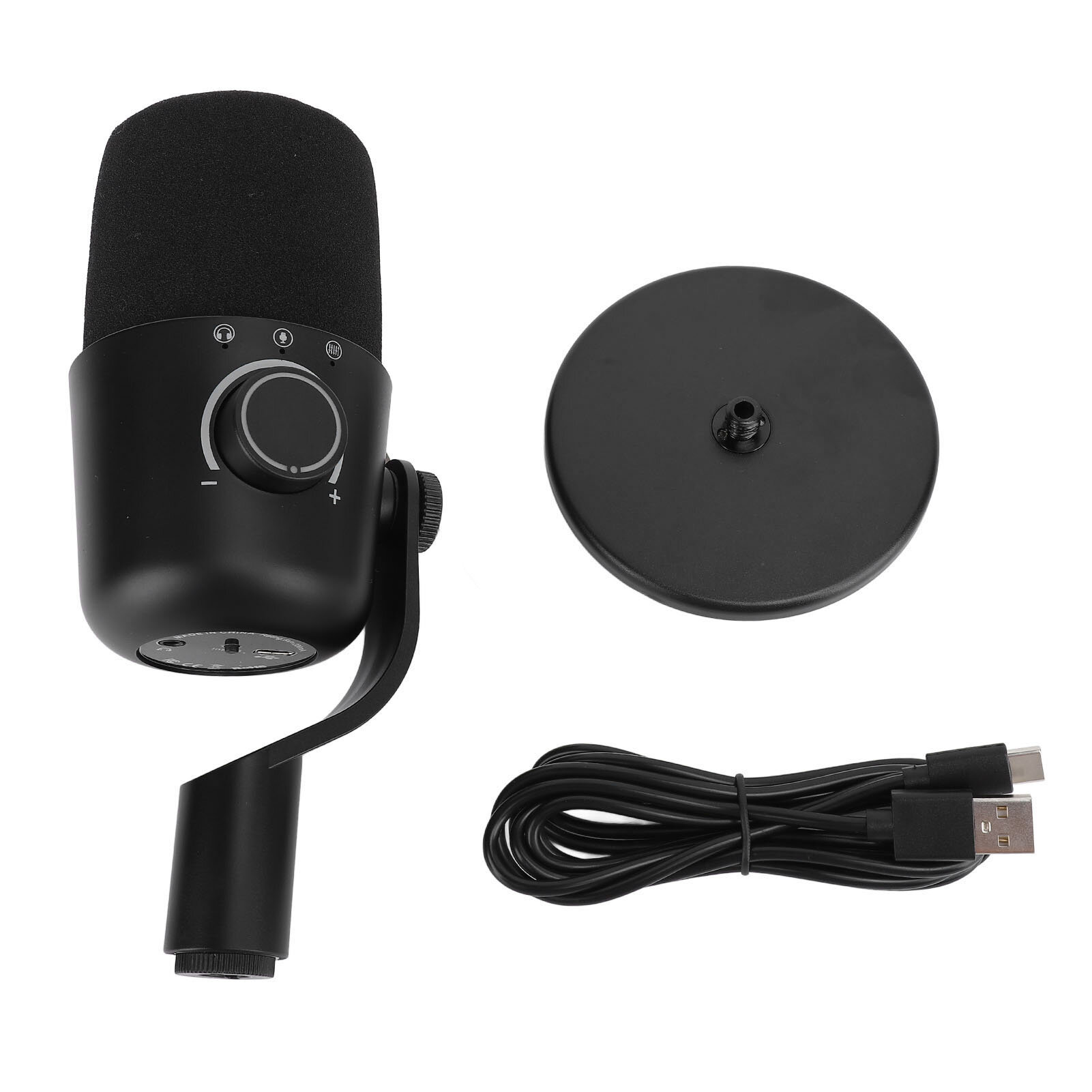 Микро микрофон конденсаторного микрофона с игровым микрофоном USB -конденсатор с атмосфером