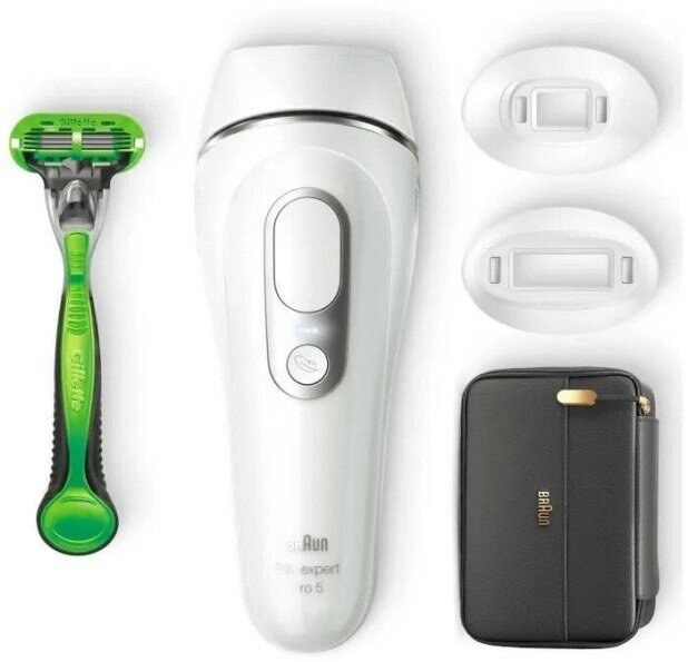 Фотоэпилятор Braun Silk expert Pro 5 IPL PL5145 белый