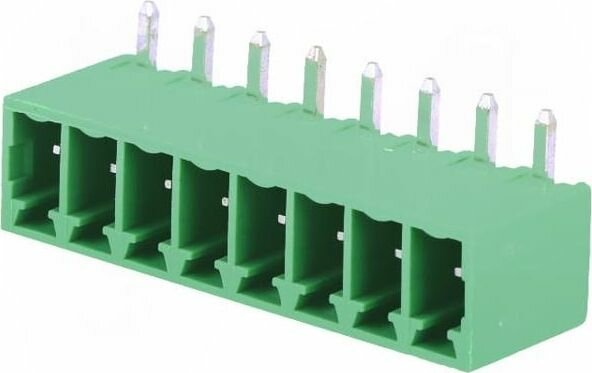 Разъемный клеммник DEGSON 15EDGRC-3.5-08P-14-00A(H) полюс 8 угловой 90 град. гнездо 1 шт