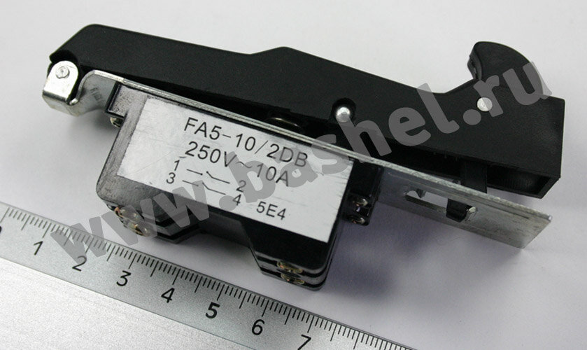 Кнопка для электроинструмента УШМ Интерскол 150/180/230