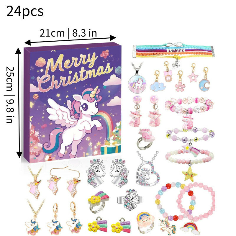 Серьги trendy winter christmas, стиль a, в декоративной подарочной коробке