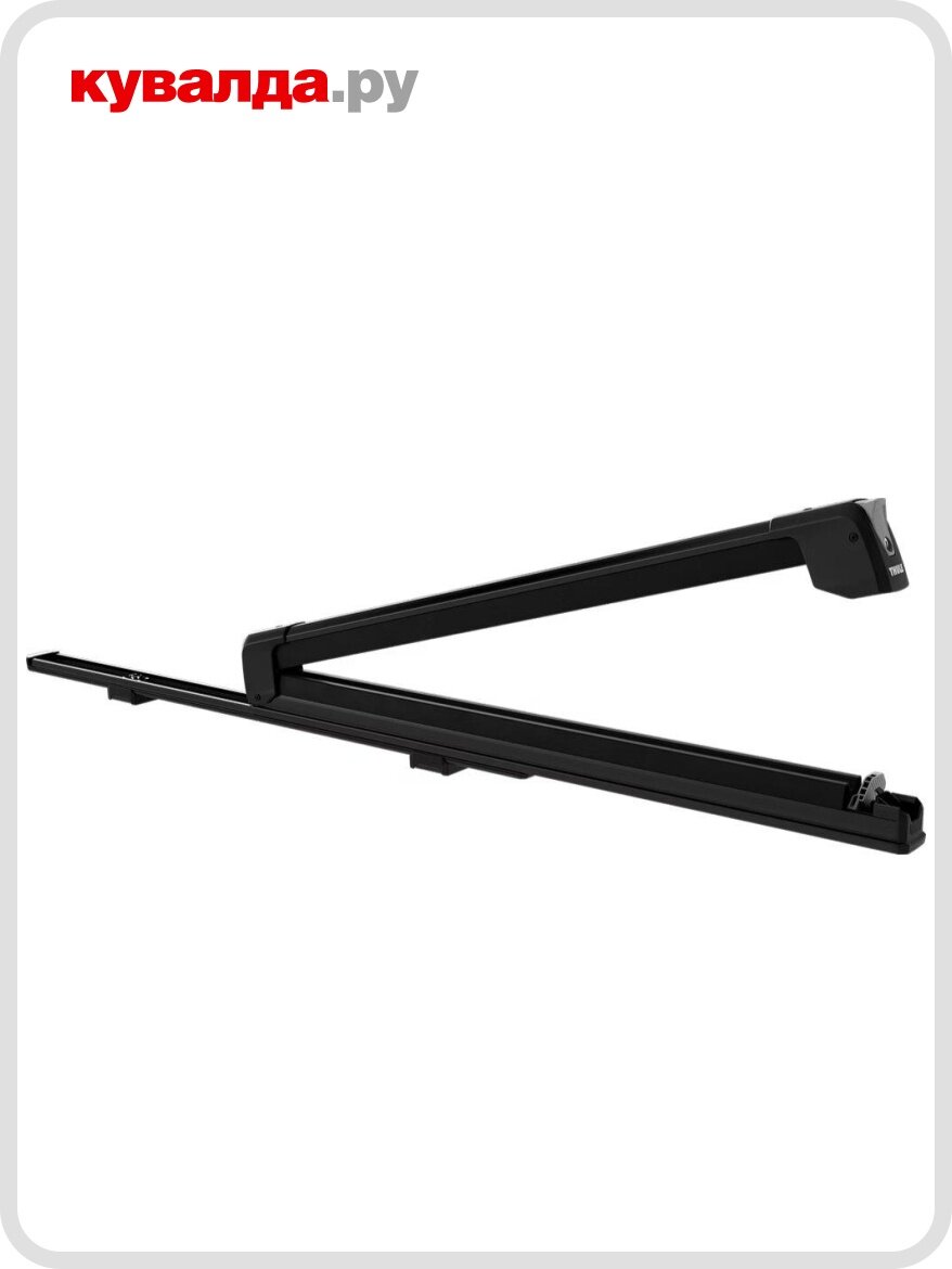 Крепление для лыж и сноубордов THULE SnowPack Extender 732507 черного цвета