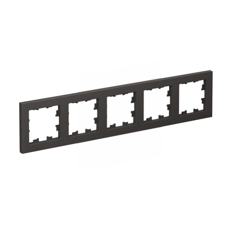 Рамка 5-м AtlasDesign универс. базальт SE, SCHNEIDER ELECTRIC ATN001405 (1 шт.)