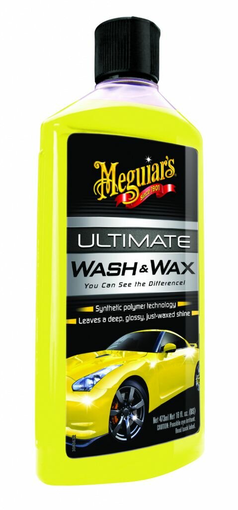 Автомобильный шампунь Ultimate Wash & Wax, 473 мл