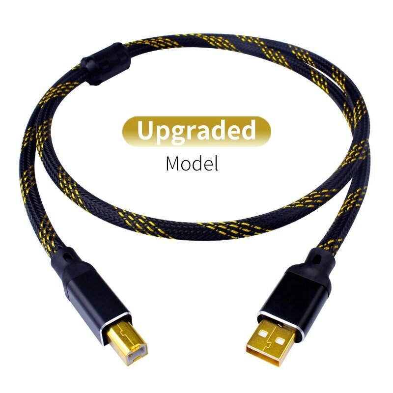 TODN Hi-Fi USB-кабель DAC Alpha 4N OFC upgraded model, 1.5m
