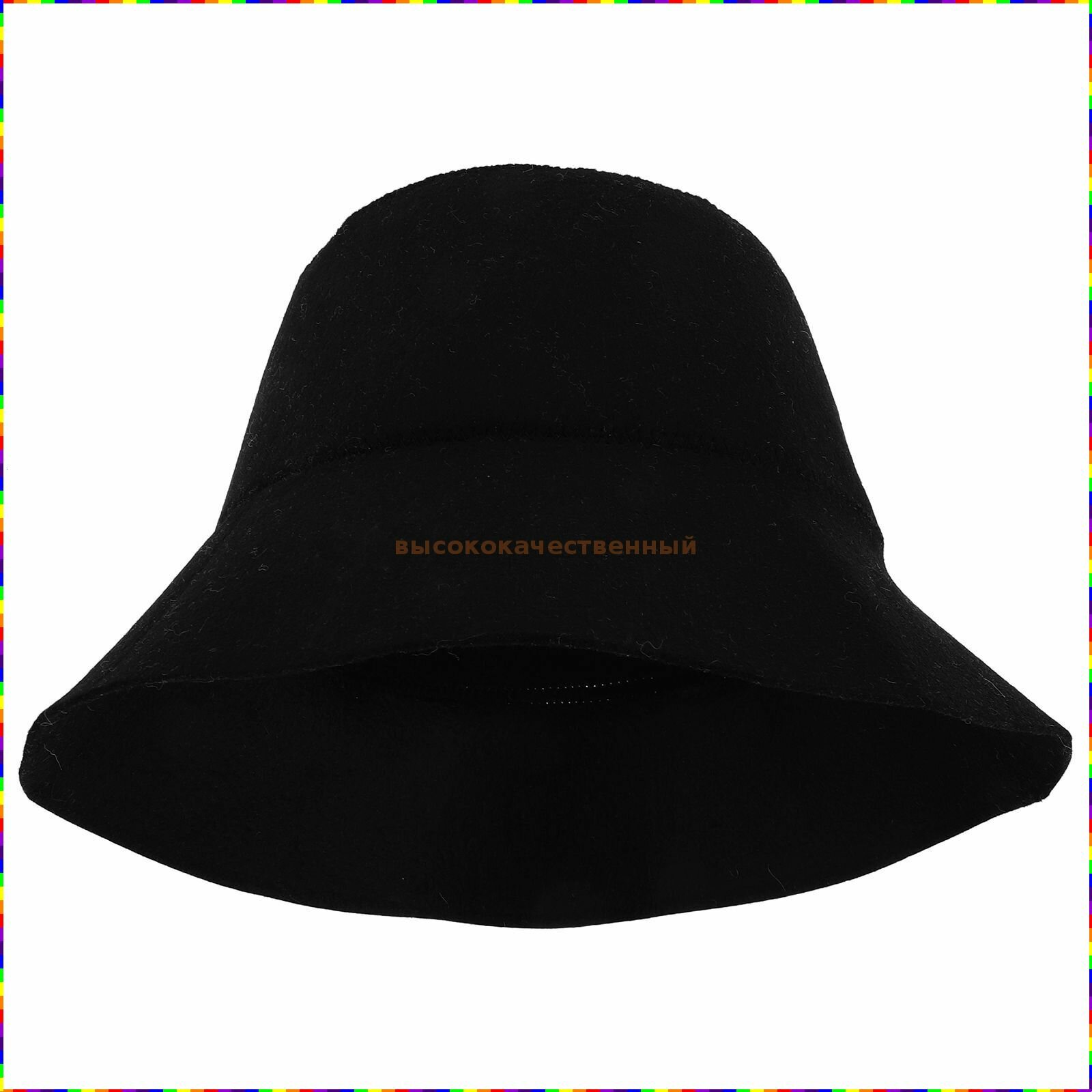 Теплая шапка для посещения бани и сауны защита головы от перегрева