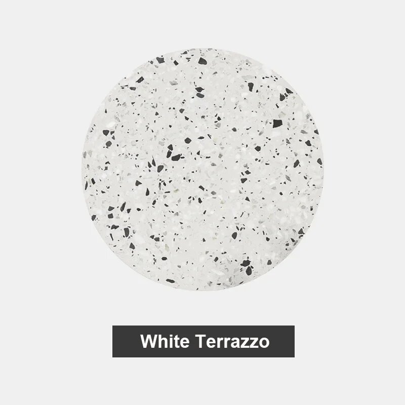 Настенный светильник KUALOOL терраццо, Diameter 20cm, Тёплый белый (2700-3500 K), White, Белый