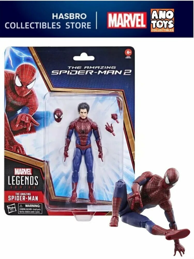 Игрушечные фигурки-украшения HASBRO Marvel Legends Retro No Way Home - Spiderman Andrew Garfield