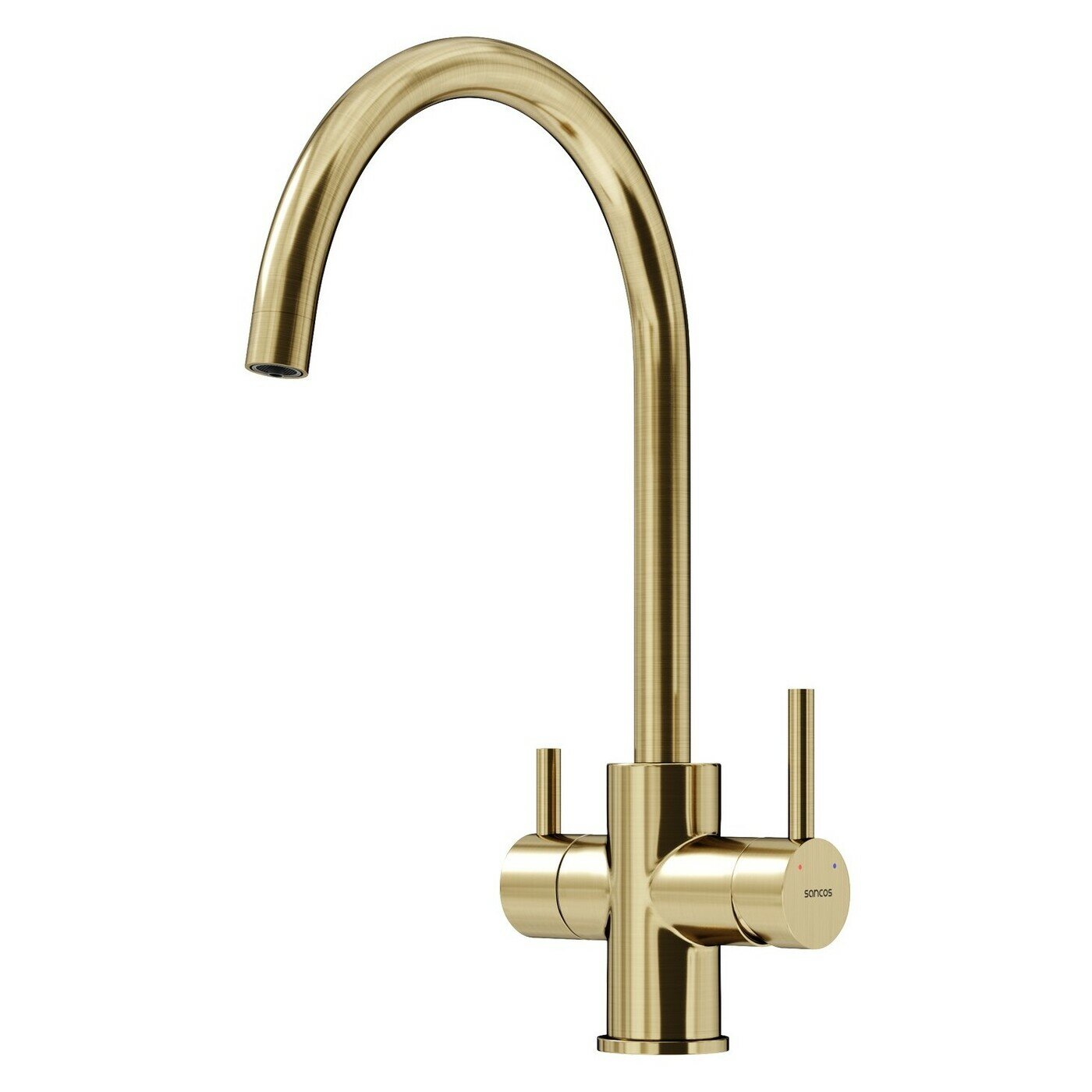 Смеситель для кухни Sancos Taper SC4012BG брашированное золото