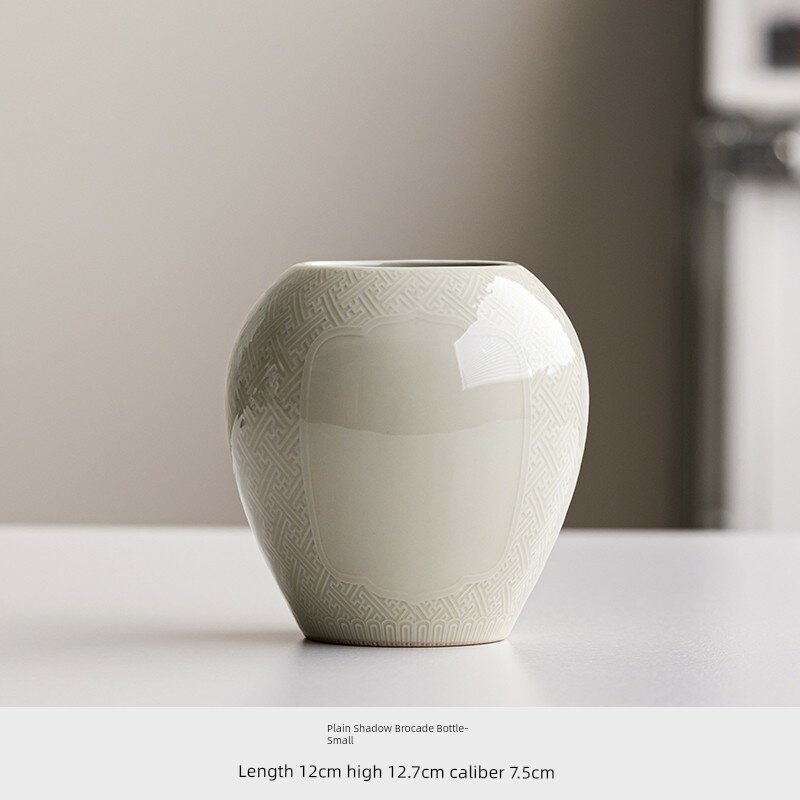 Минималистичная ваза из бамбука и керамики в итальянском стиле, абстрактное искусство, декор для дома, отеля,