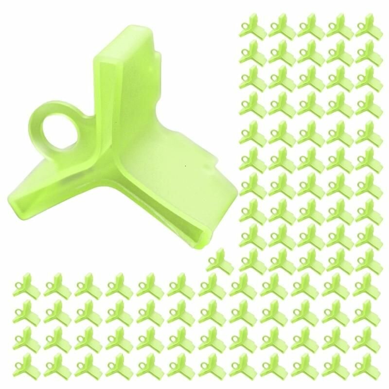 Чехлы для рыболовных крючков, 100 шт, Желтый - No. 3