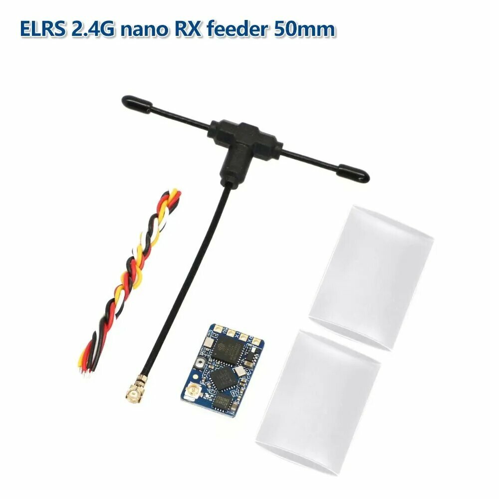 Приемник BAYCK ELRS nano 2,4 ГГц ELRS Nano ExpressLRS RX Mini feeder 50 мм