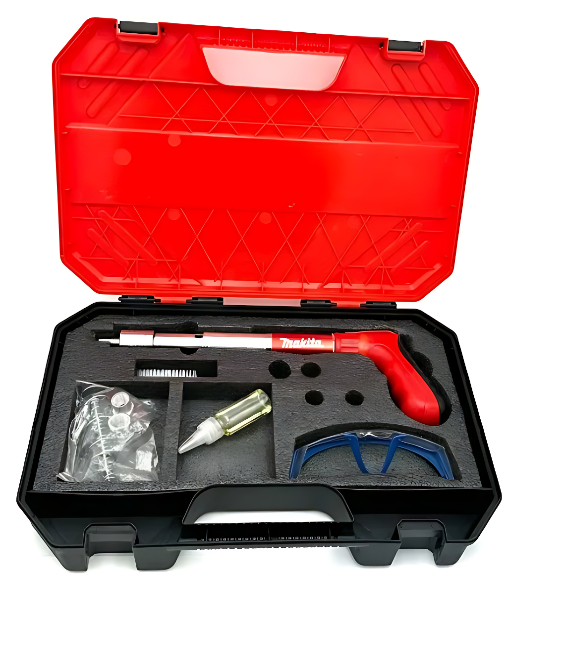 Пистолет гвоздезабивной пневматический, Пистолет пневмо пороховой гвоздезабивной для дюбель гвоздей