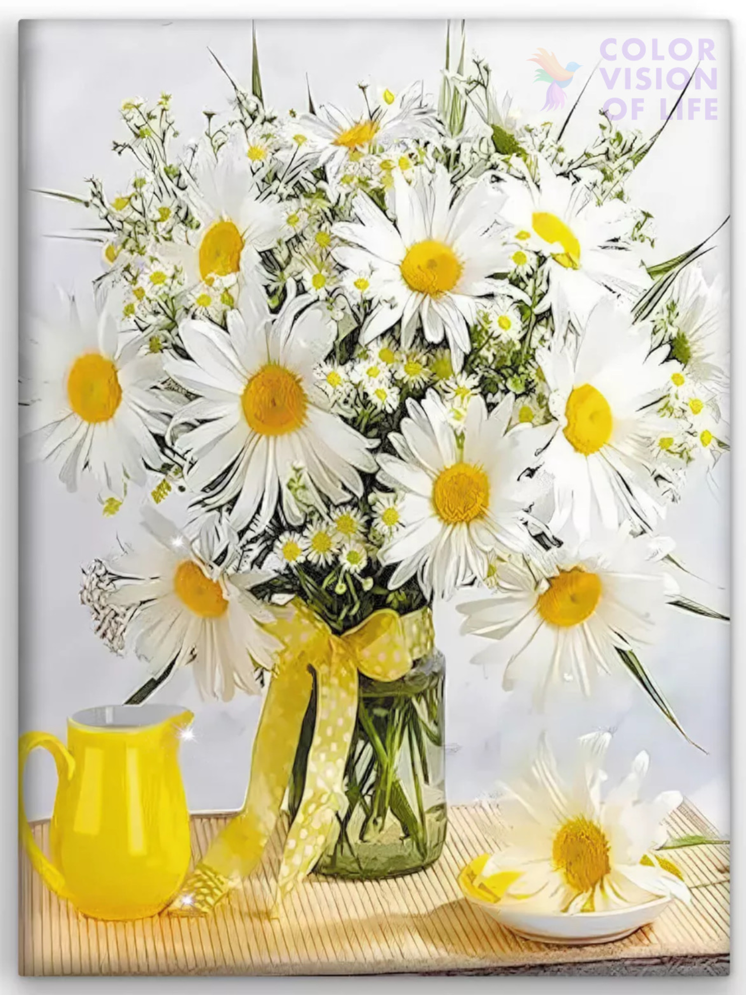 Алмазная мозаика на подрамнике 40х50/Цветы