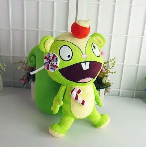 Мягкая Игрушка Happy Tree Friends Nutty , Плюшевая Куклаигрушка, Детский Подарок