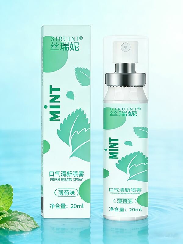 Освежитель дыхания/Мятный вкус/Свежий и долговечный/20мл