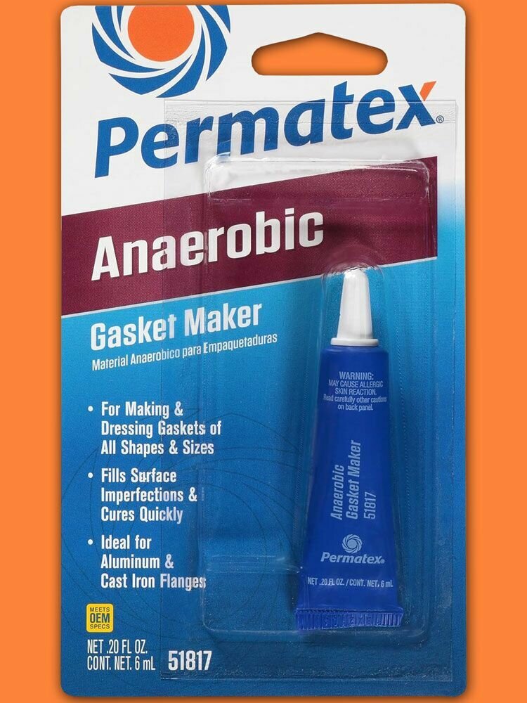 Анаэробный формирователь прокладок тюбик 6мл. PERMATEX 51817