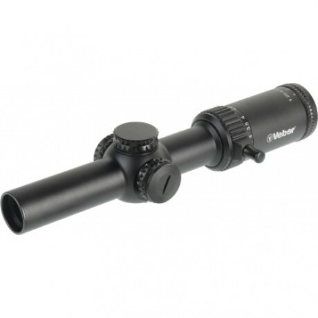 Прицел оптический Veber Wolf 1.25-4.5х26 IR FD07 Загонник