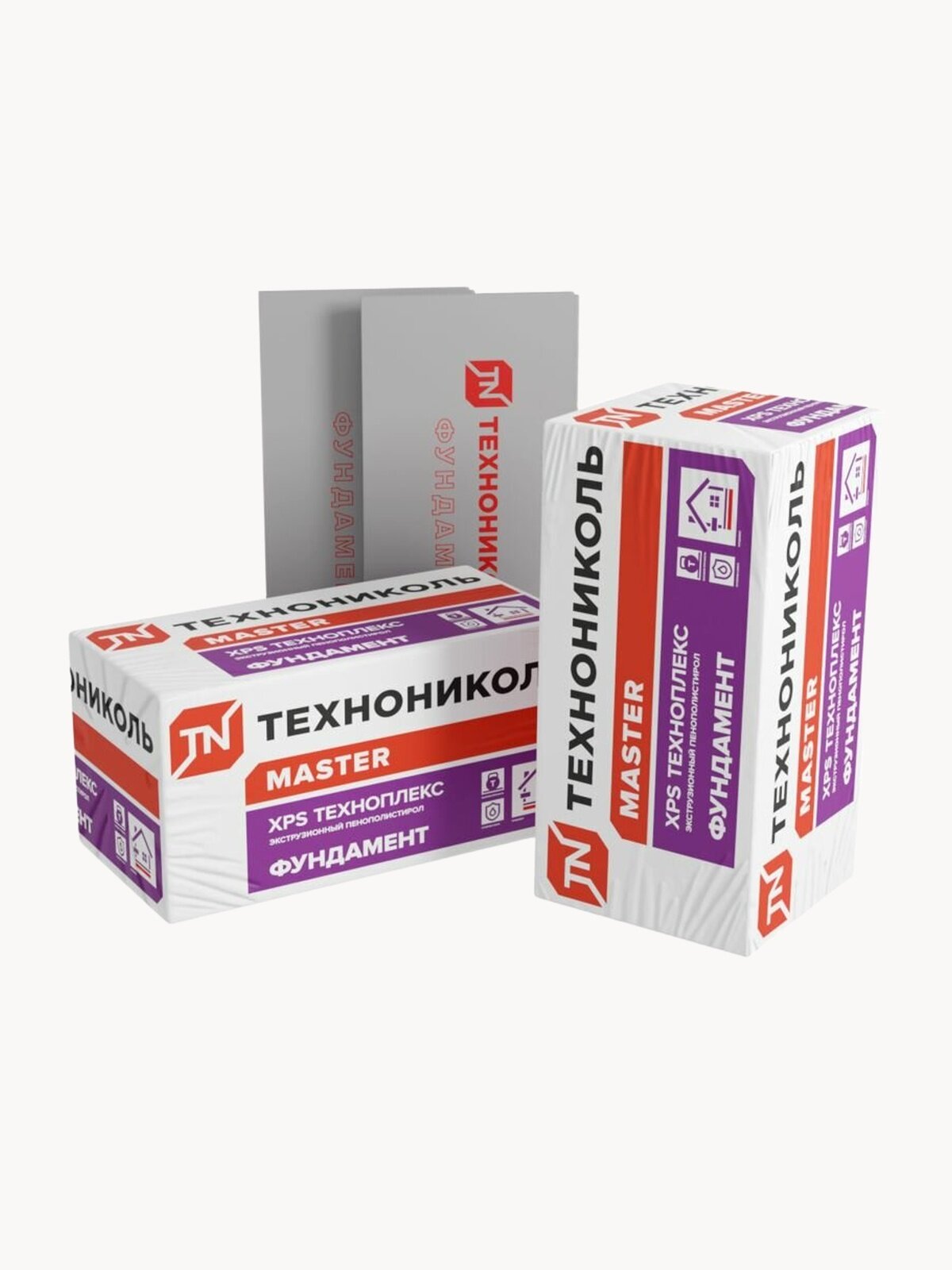 Утеплитель технониколь техноплекс Фундамент экструдированный пенополистирол 50х585х1185мм (8 плит)5.6 м2