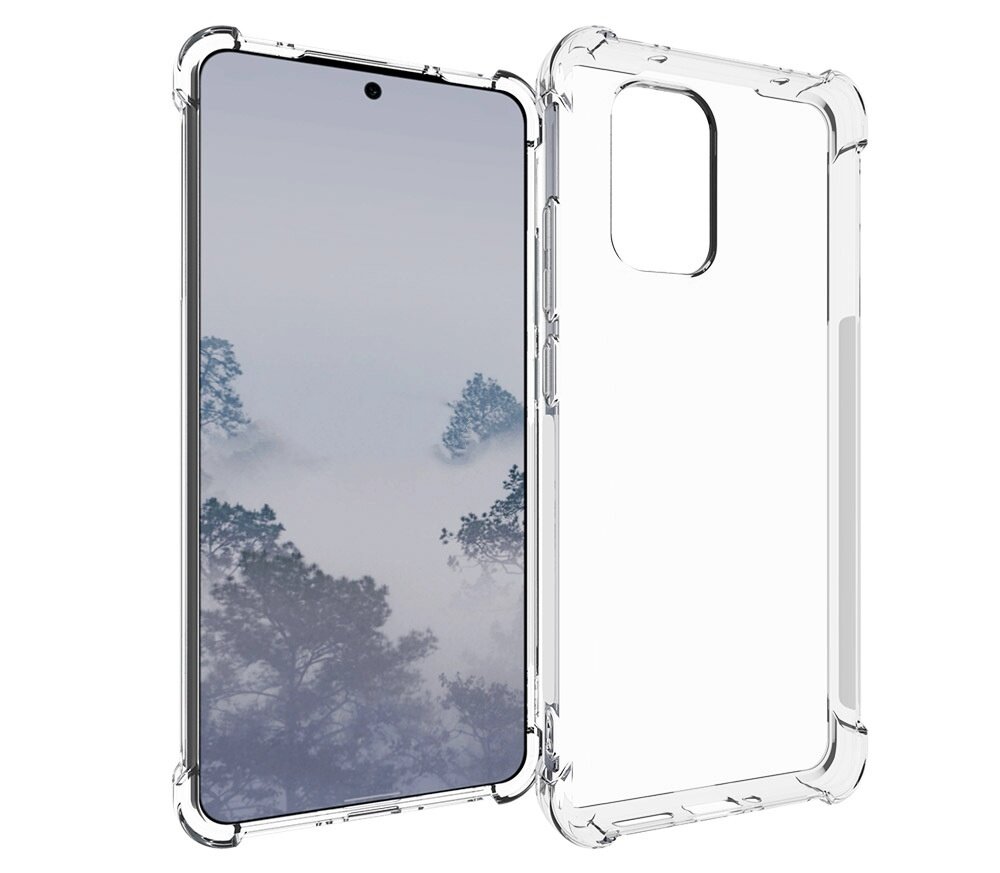 Чехол задняя-панель-накладка-бампер MyPads Tocco для Nokia X30 5G с усиленной защитой углов противоударный прозрачный