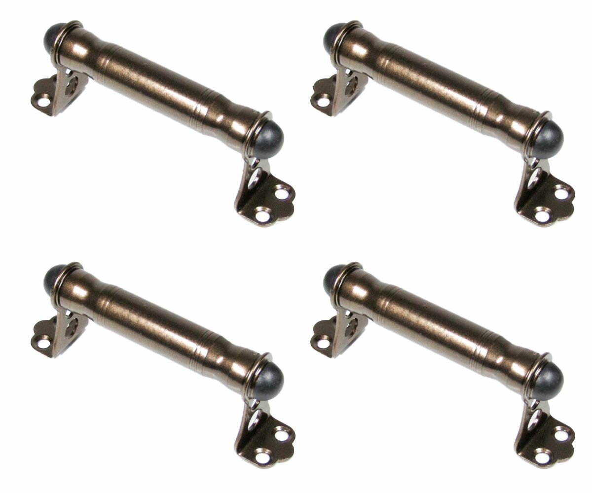 Ручка-скоба ноэз РСМ-100-SL бронзовый металлик (комплект 4 штуки)