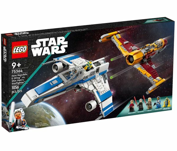 Конструктор LEGO Star Wars 75364 Истребитель «E-wing» против истребителя Шин Хати