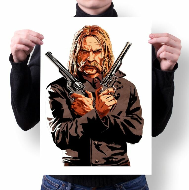 Плакат Red Dead Redemption 2 № 14