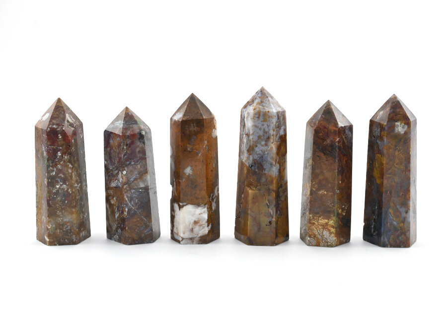 Кристалл из агата "Карандаш" 27*28*94мм, 144-154г. .